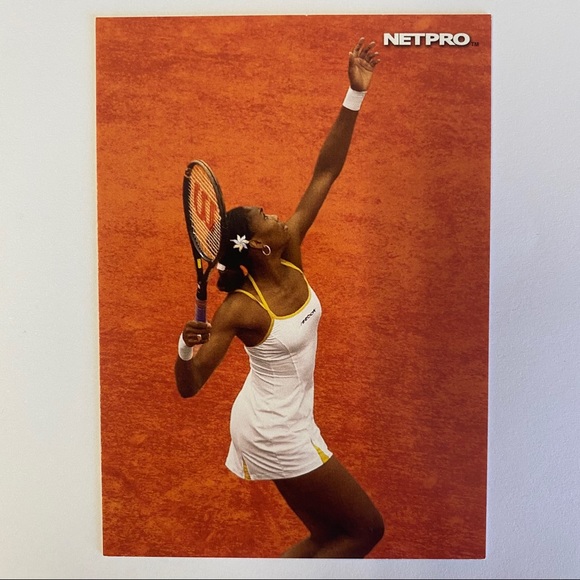 Netpro | Other | Rare Venus Williams Photo Card Mint | Poshmark